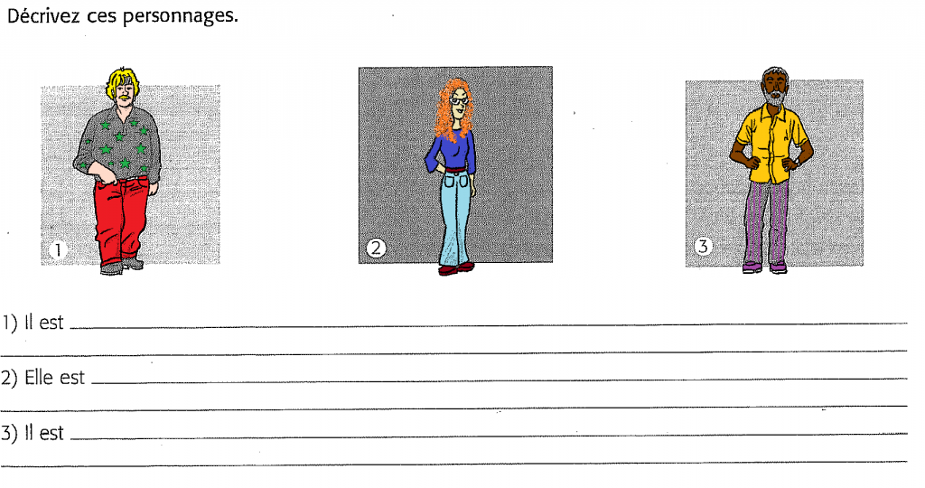 Mardi 12 mai 2020 – L’apparence physique – Apprendre le français par l'art